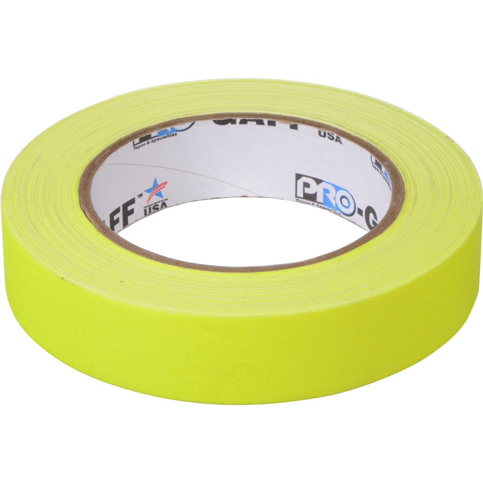 Protape 1" Fluorescent Bright Colours Tapes (Yellow) – AVL Direct ...